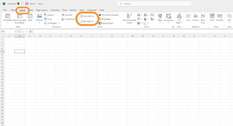 How to install Project Plan in Excel?